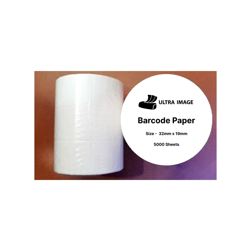 Ultra Image Barcode Paper 32x19mm 5000pcs
